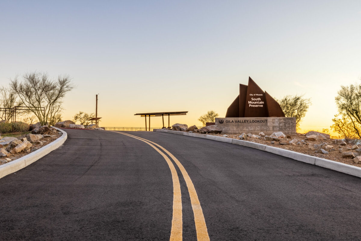 City of Phoenix South Mountain Gila Valley Lookout - Brycon Corporation